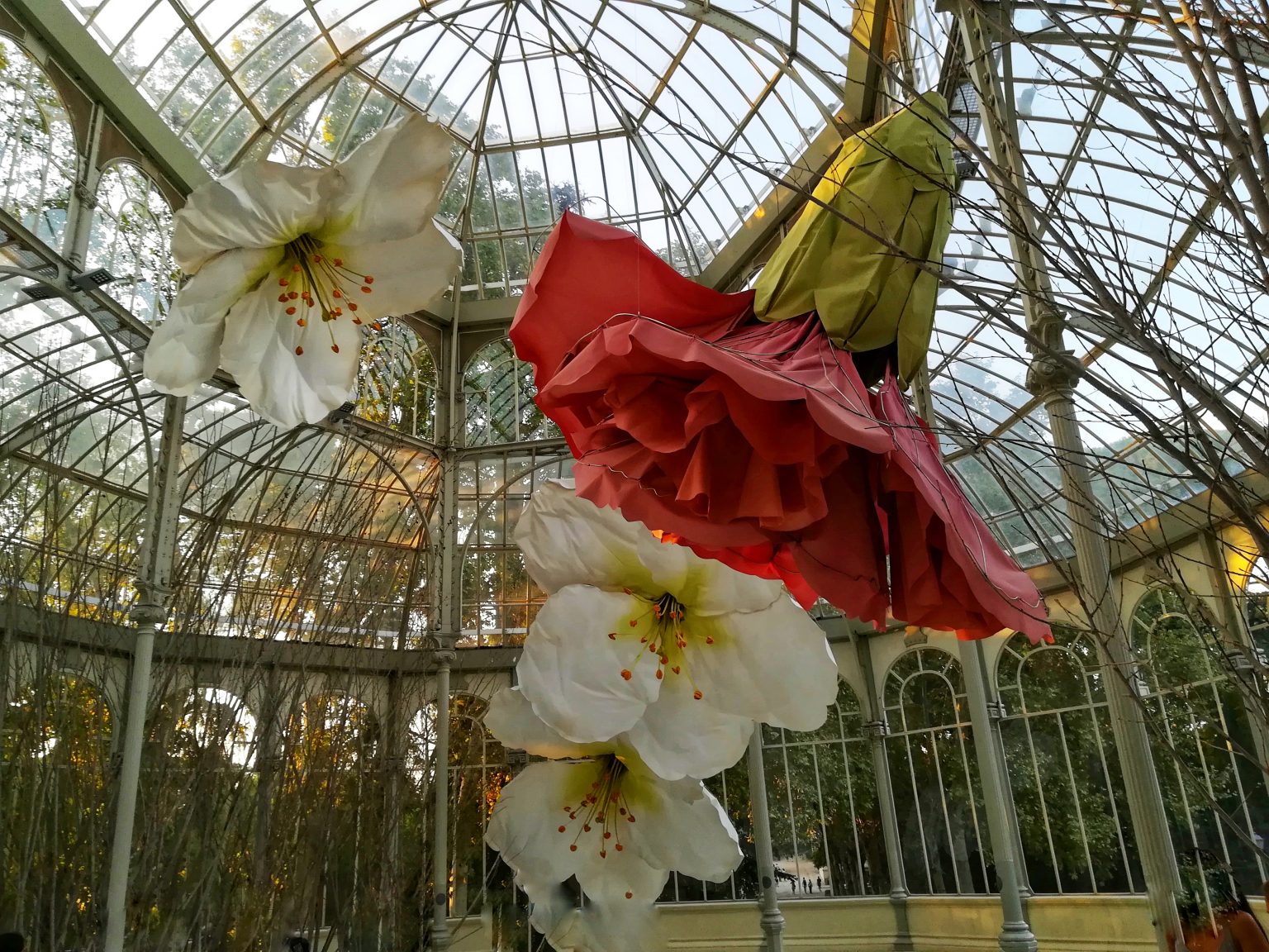 Flores para el amor en el Parque del Retiro - Gastronomoyviajero